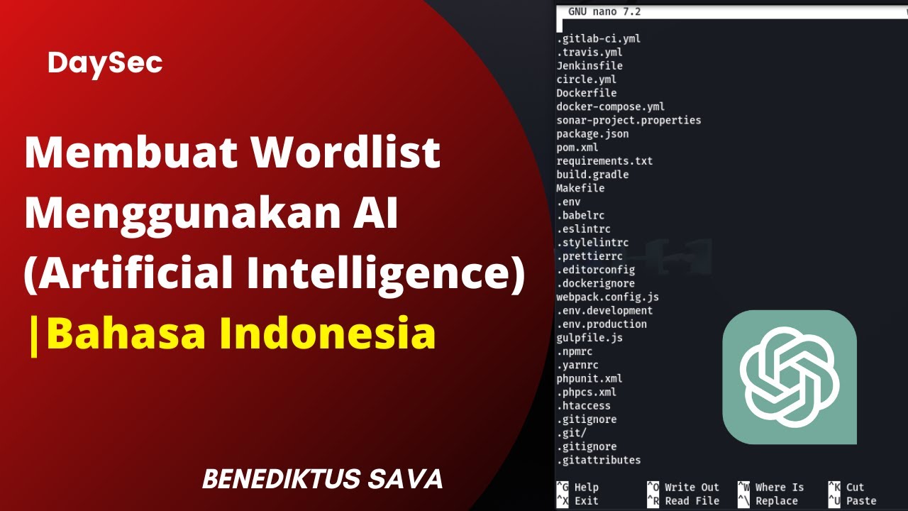 Membuat Wordlist Mengunakan AI (artificial intelligence) Untuk Bug ...