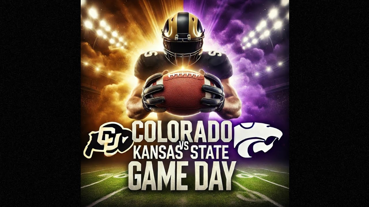 COLORADO FOOTBALL VS KANSAS STATE FOOTBALL GAME DAY SHOWDOWN! - YouTube