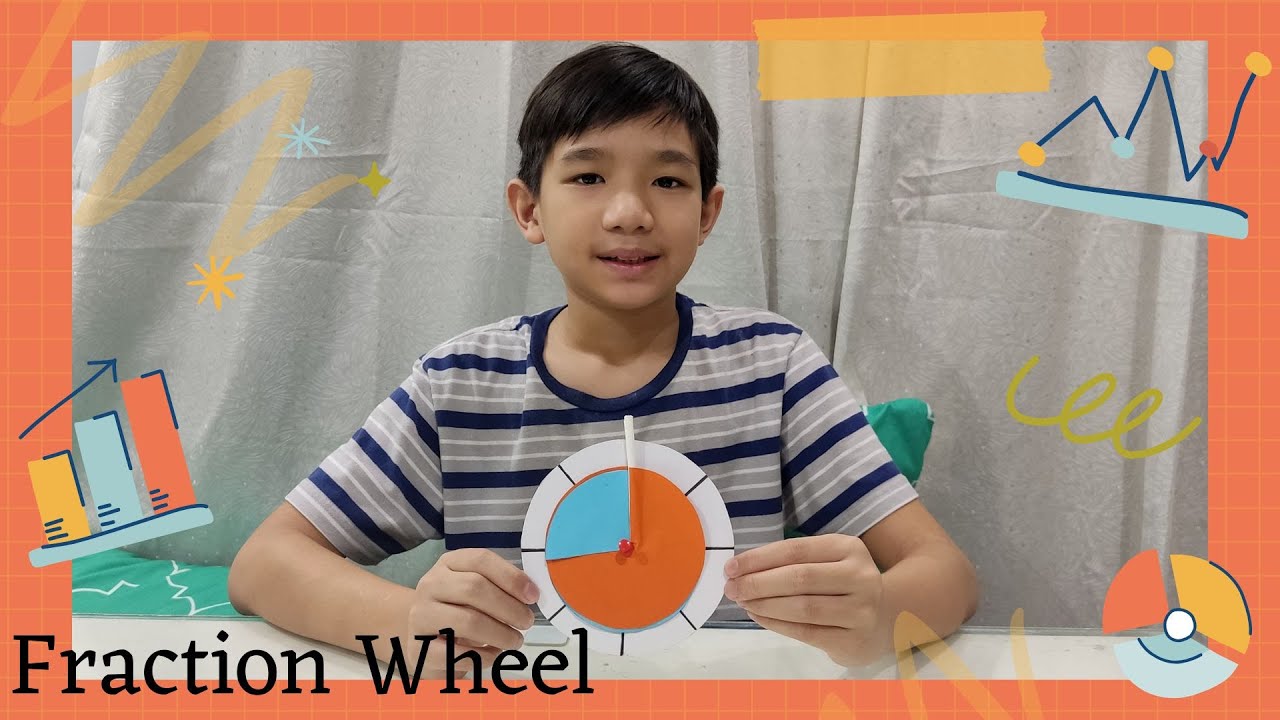 Hands-On Math Learning ️ | Jian Makes a Fraction Wheel - YouTube