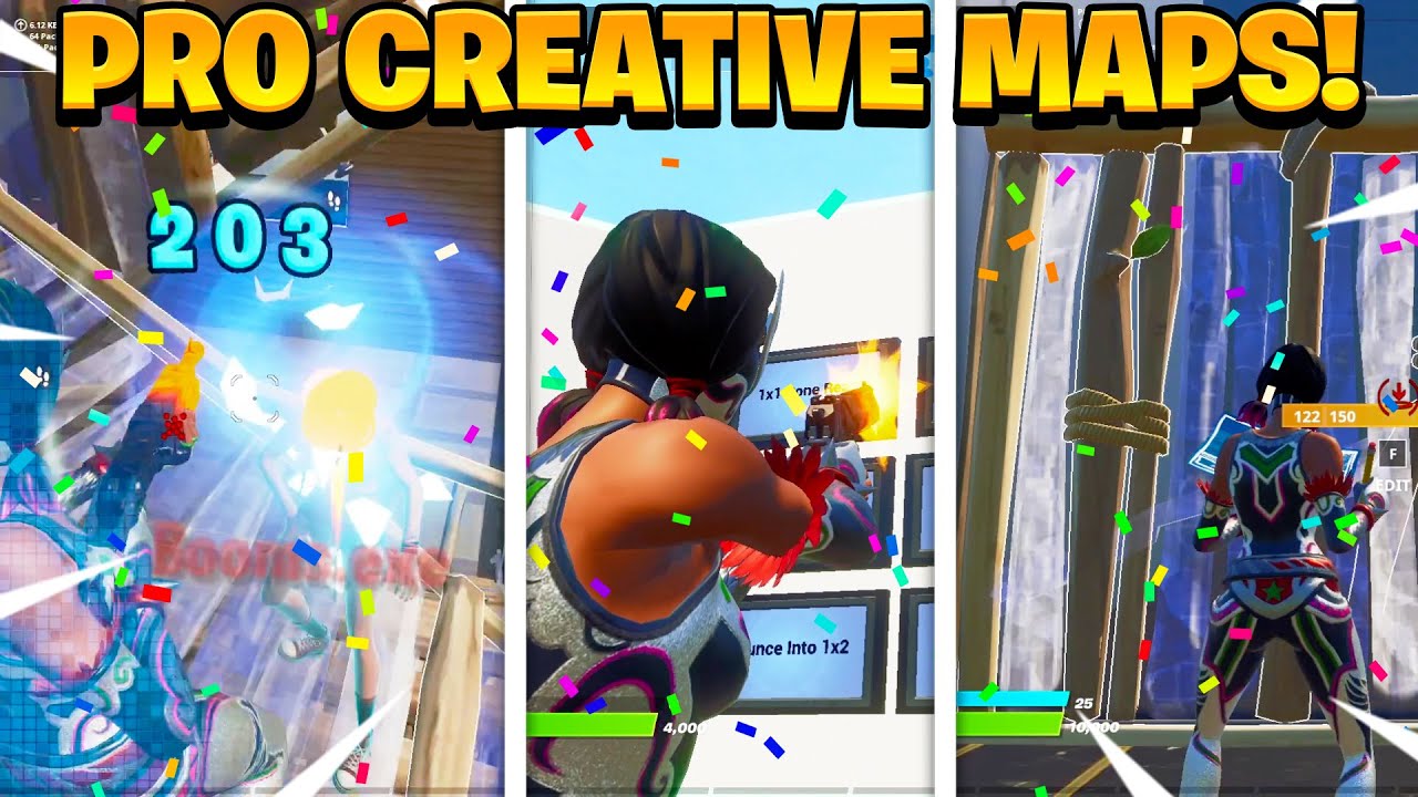 The BEST Creative Maps To Go PRO In Fortnite! (IMPROVE FAST!) - YouTube