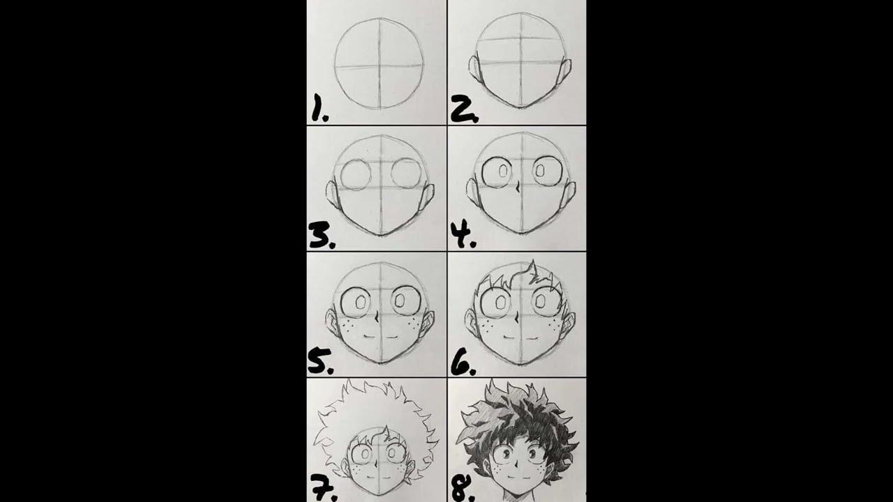 How to make anime characters - YouTube