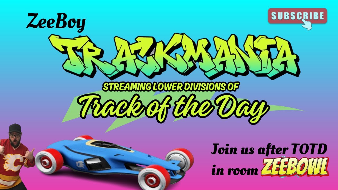 LIVE Zee Boy Trackmania Lower Division Track of the day - YouTube