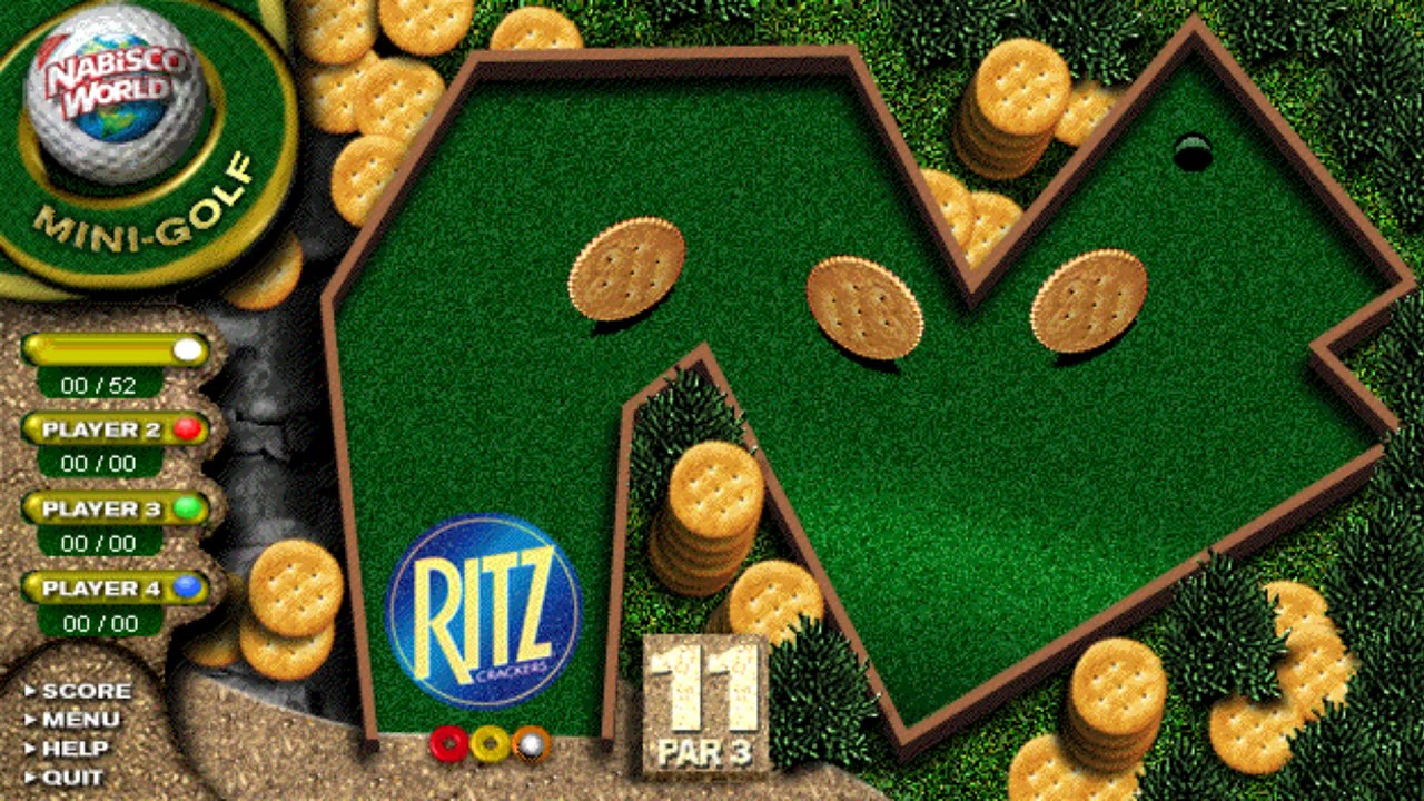 Nabisco World Candystand Mini-Golf 03 // Flashback - YouTube