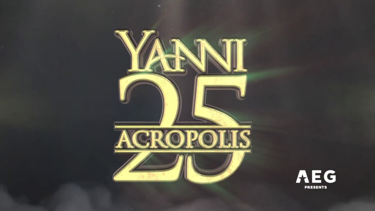 Yanni 25 – Acropolis Anniversary Concert Greek Theater Los Angeles ...