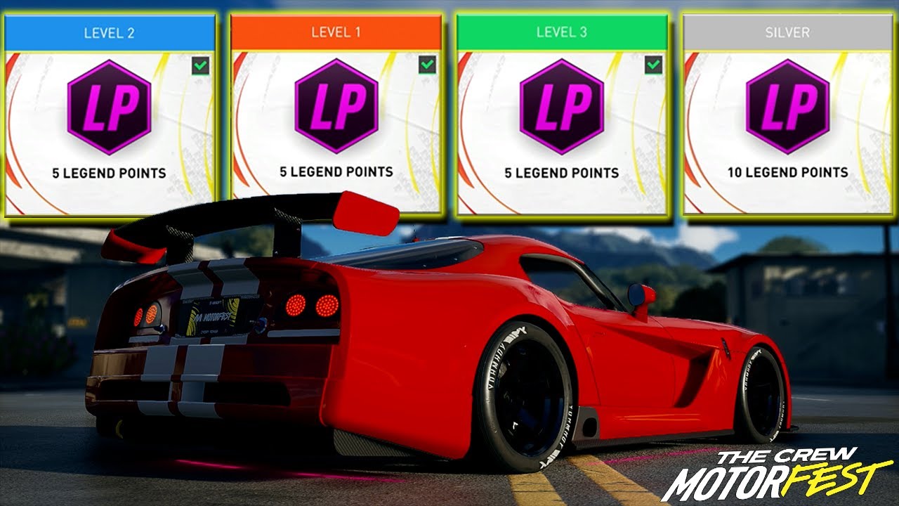 How to Get More LEGEND Points | The Crew Motorfest - YouTube