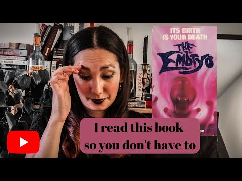 The Embryo REVIEW | A horror book from 1980 - YouTube