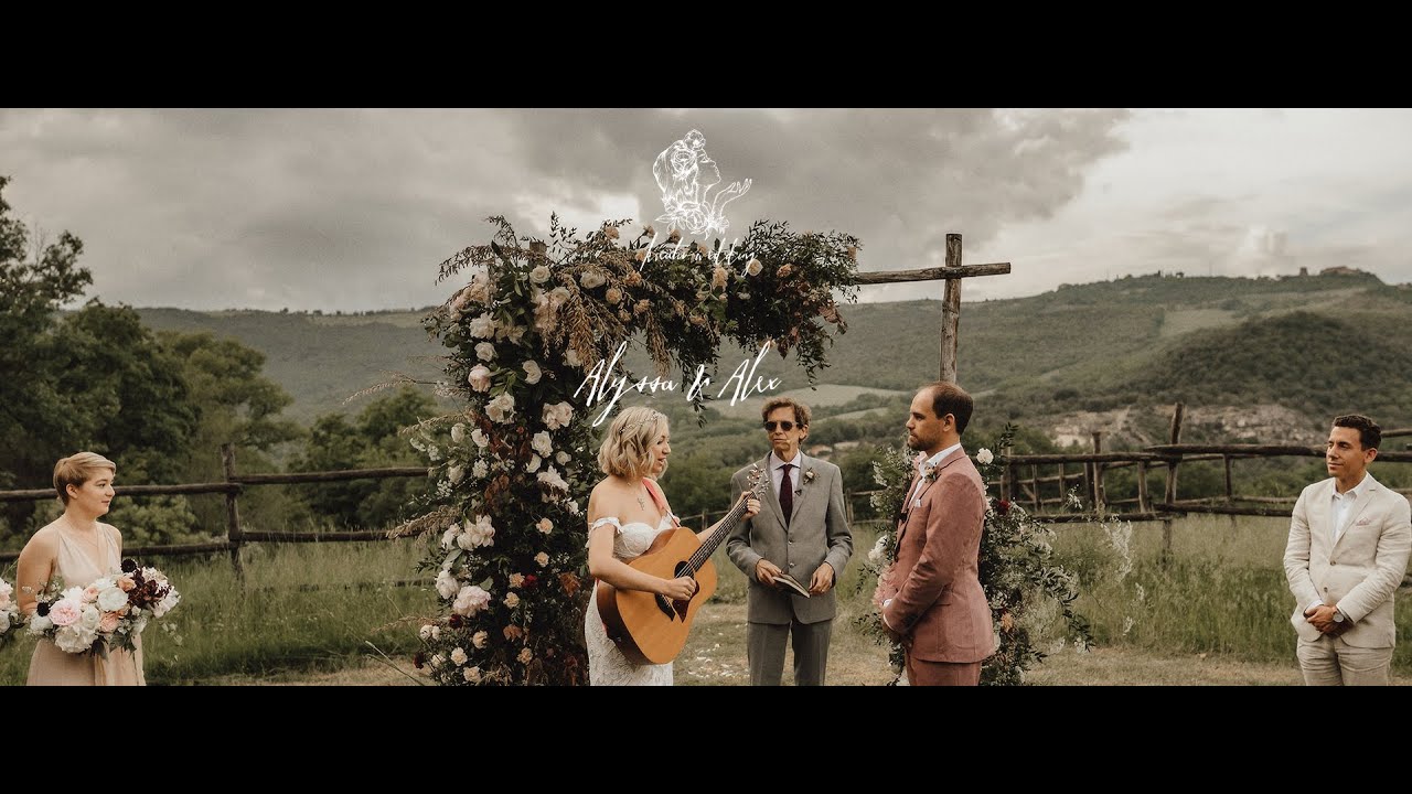 Tuscany’s Magic: A Beautiful Wedding at Podere Vignalunga - YouTube