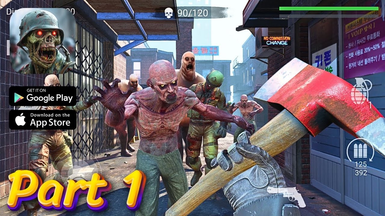 Zombeast: FPS Zombie Shooter Gameplay Walkthrough Part 1 - Survive the ...