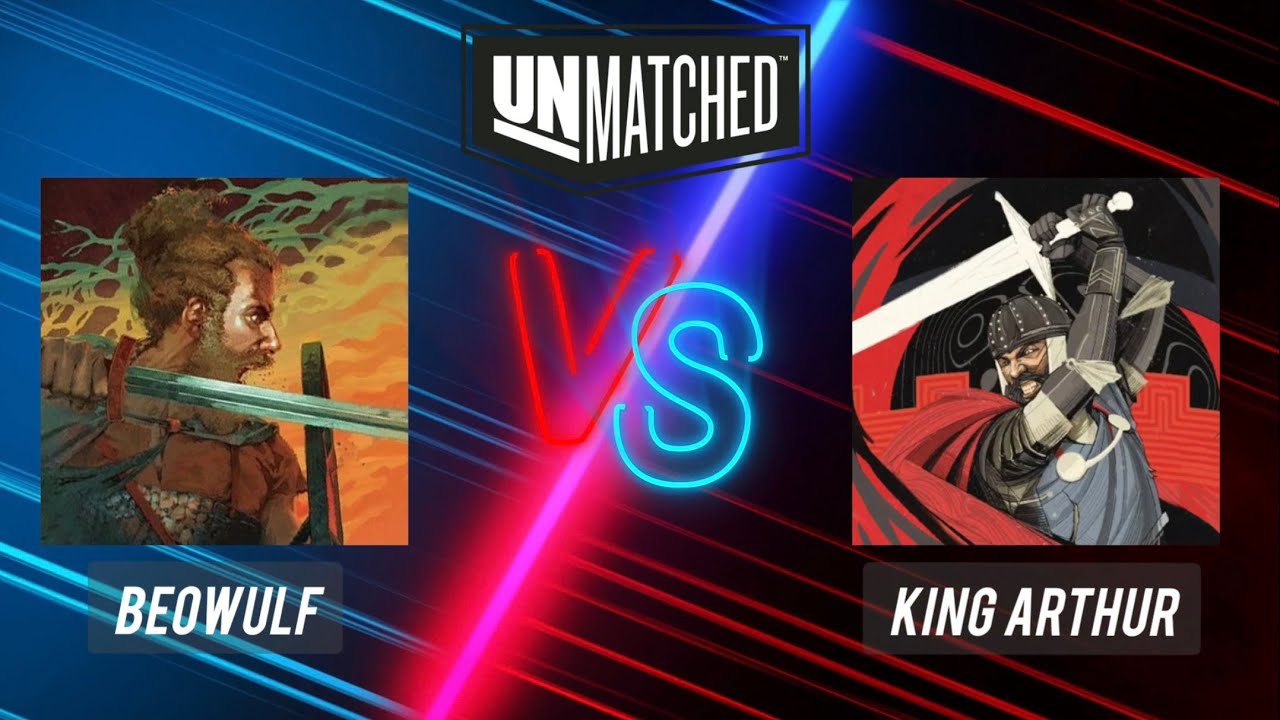 Unmatched Battle Report | Beowulf VS King Arthur - YouTube