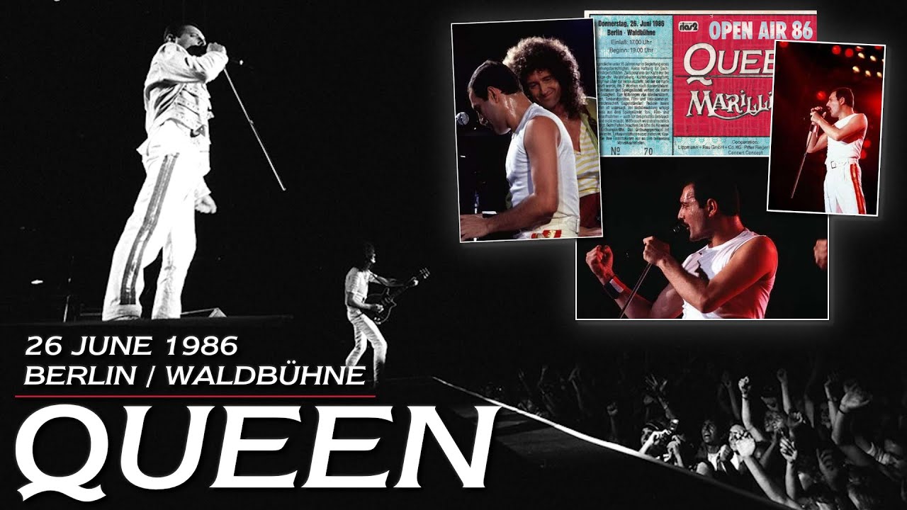 Queen - Live in West Berlin (26th June 1986) - YouTube