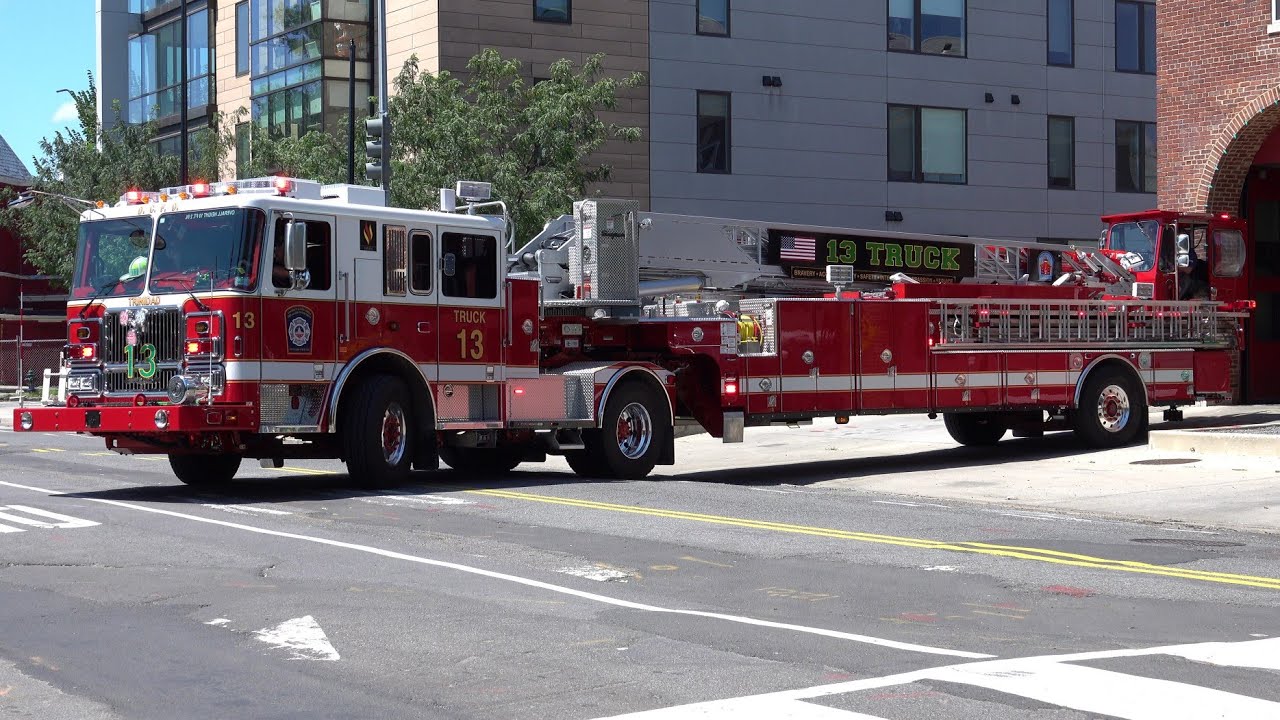 BRAND NEW DCFD Truck 13 Responding - YouTube
