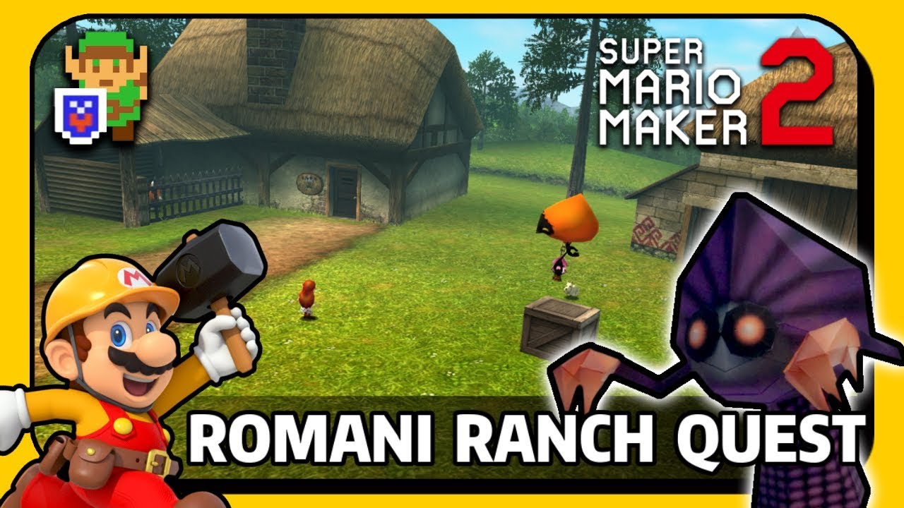 Romani Ranch / Alien Invasion (Majora's Mask) - Super Mario Maker 2 ...
