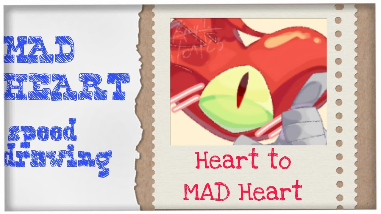 Heart to MAD Heart || MAD RAT DEAD (speed drawing) - uikoplI - YouTube