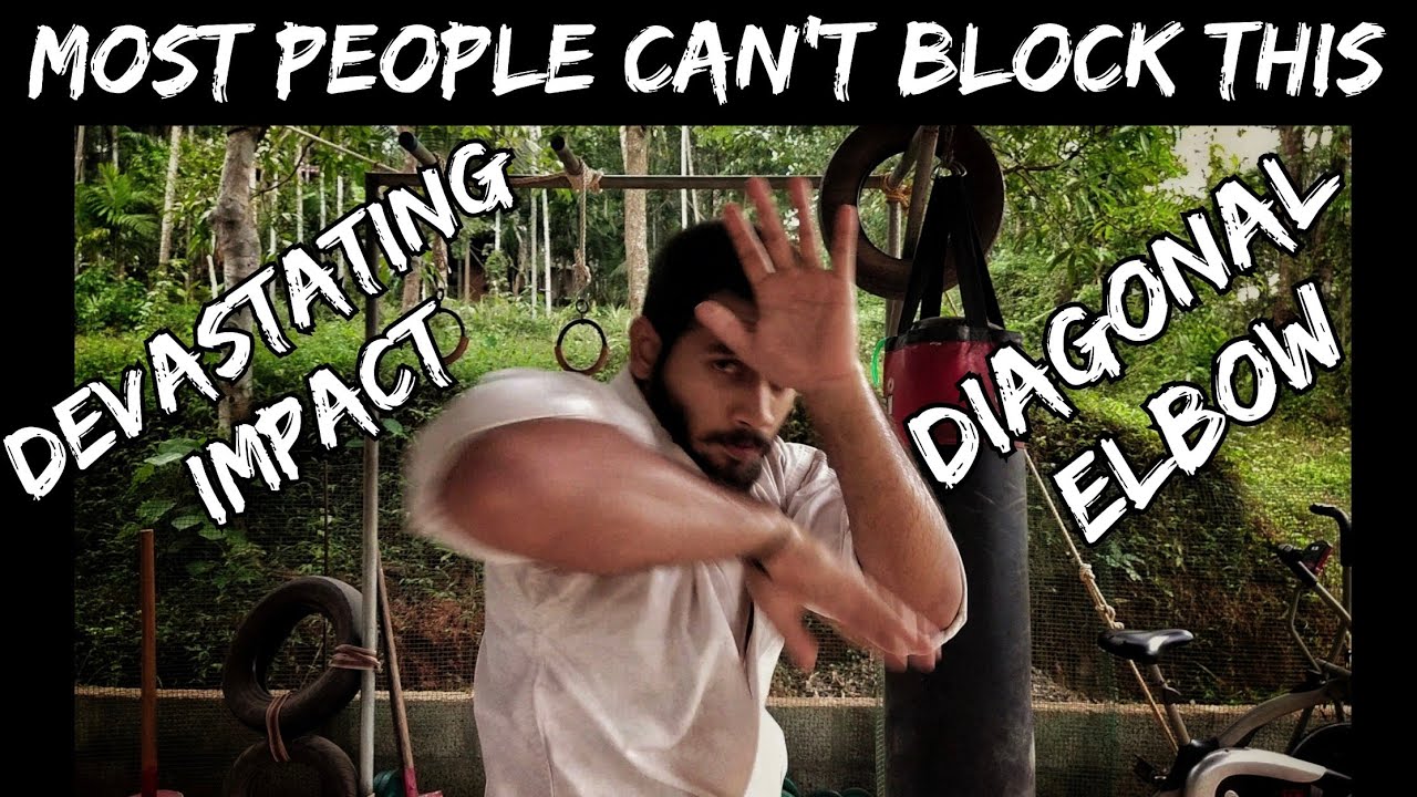 Is This The Hardest Thing to Block ? (Diagonal Elbow Strikes) - YouTube