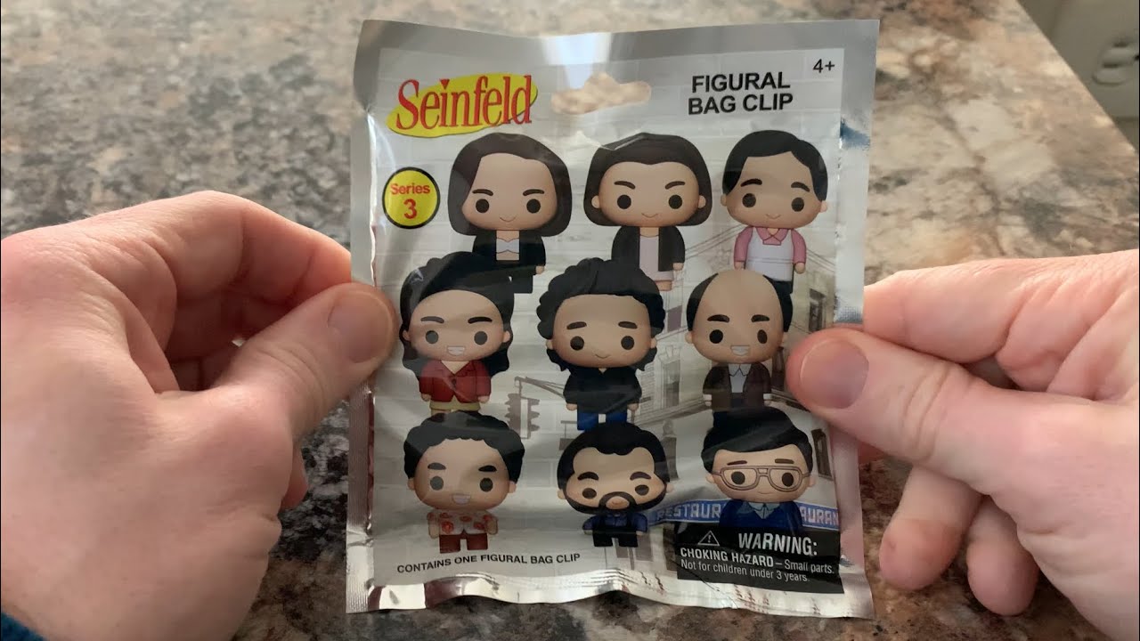 Seinfeld Figural Bag Clip Mystery Bag From Target - YouTube
