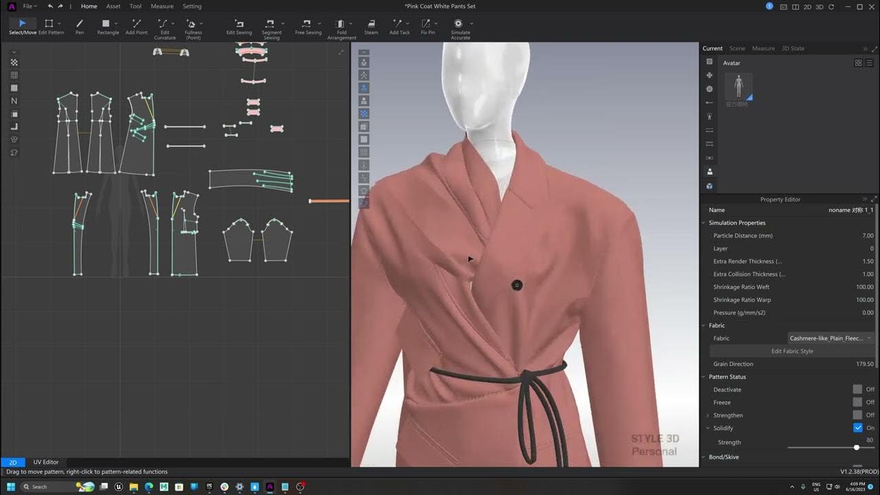 Style3D's Unreal Plugin and GPU Simulation Redefine 3D Clothing Design - YouTube