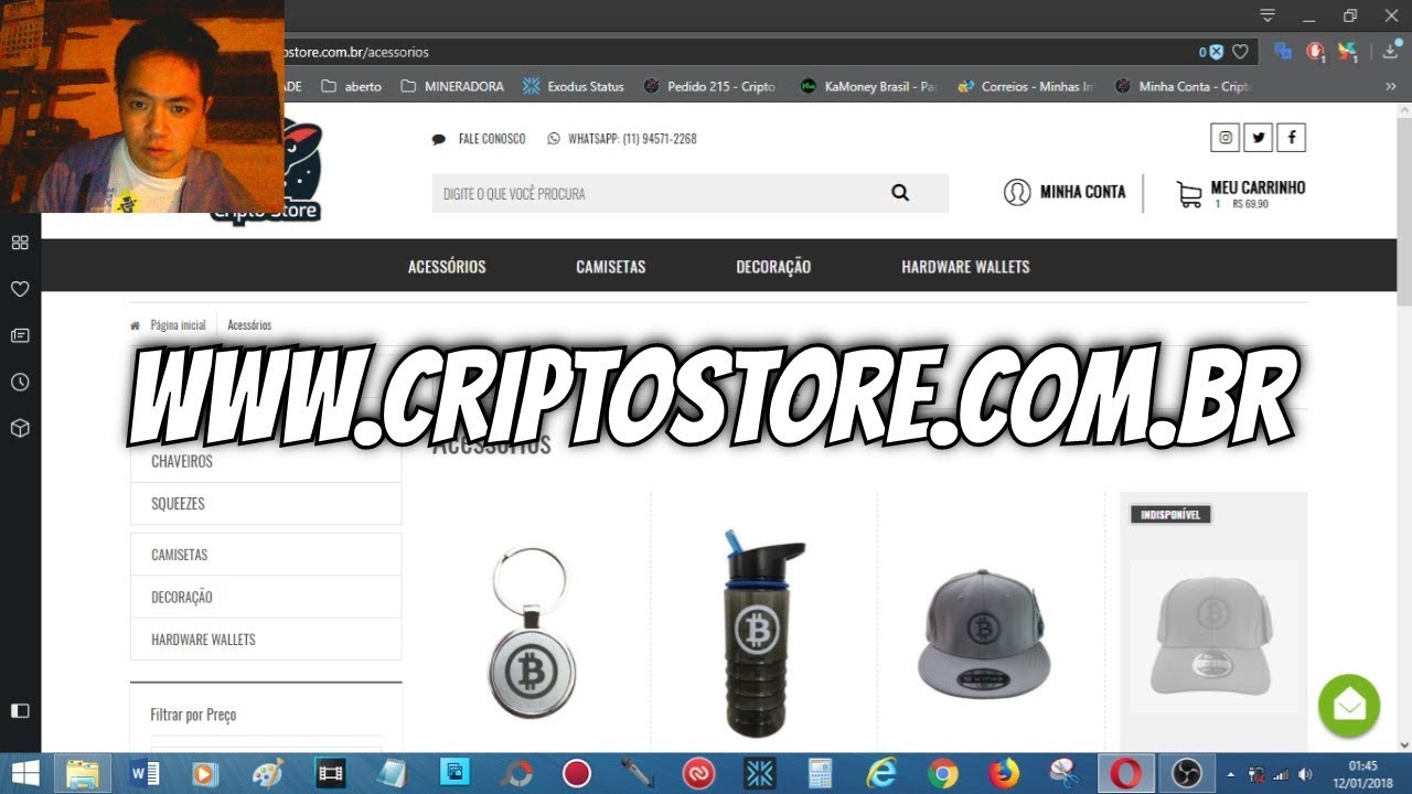 LOJA CRIPTO STORE - PRODUTOS DE ALTA QUALIDADE PARA APAIXONADOS POR CRIPTOMOEDAS - YouTube