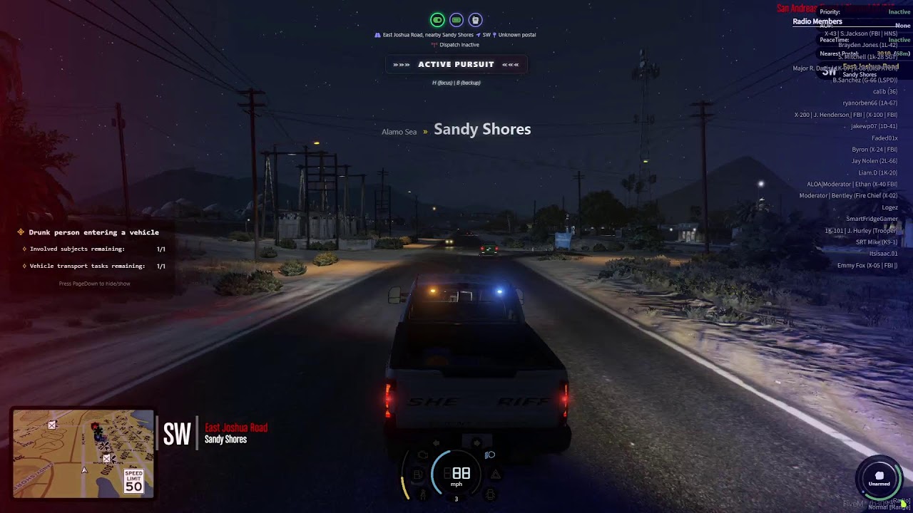 FiveM San Andreas Finest, first LIVE patrol! - YouTube