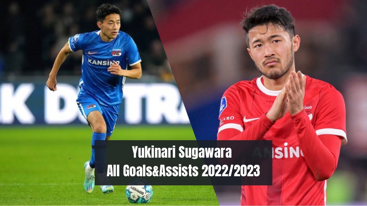 Yukinari Sugawara ll All Goals & Assists 2022/2023 • AZ Alkmaar - YouTube