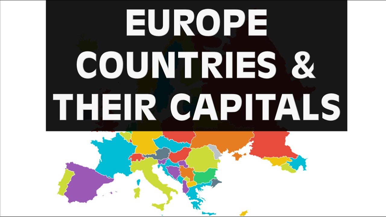 Map of Europe: Discover Countries and Capitals | Explore the Rich ...