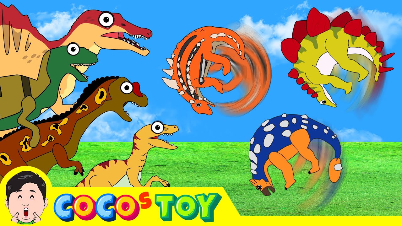 No one's brave from the start 5ㅣdinosaurs cartoon for childrenㅣCoCosToy ...
