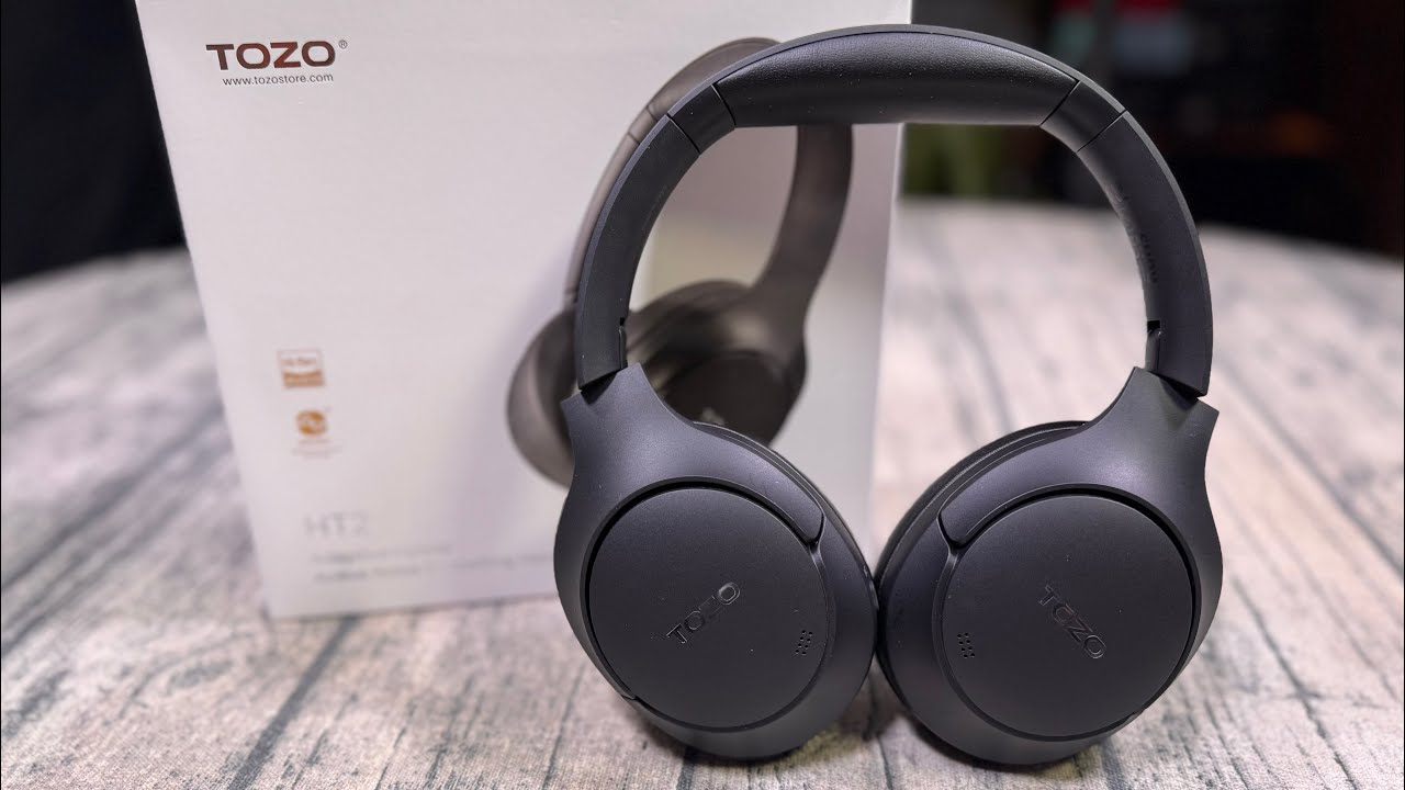 TOZO HT2 Active Noise Cancelling Headphones - Too Good For $50 - YouTube