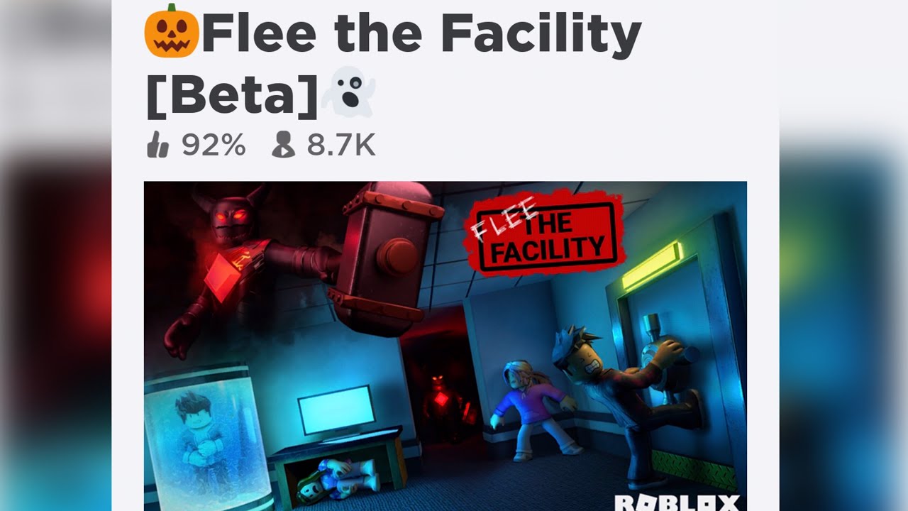 Roblox Gameplay/ Multiplayer - Flee the facility/ Must watch beasts vs ...
