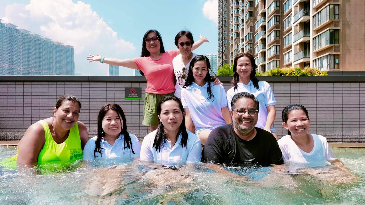 CCHK Fellowship Baptism|The Visionary Tun Chung Hk|God is Good|Peter3:2 ...