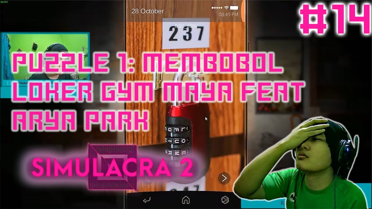 Puzzle 1: Membobol Loker Gym Maya featuring Arya Park | Simulacra 2 # ...