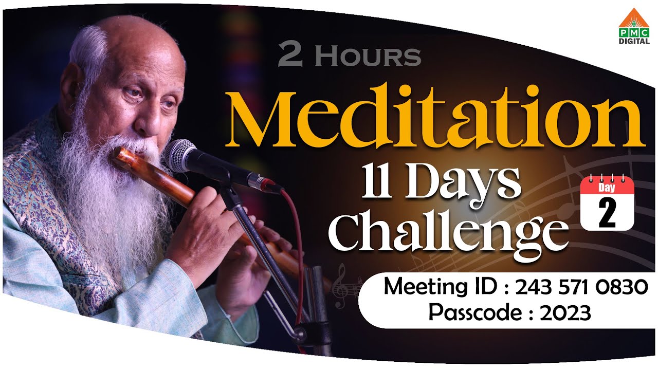 🔴LIVE : 2 Hours Meditation Challenge | Day 2 | PMC Digital - YouTube