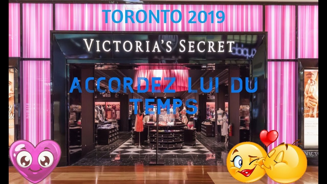 VICTORIA SECRET 2019 TORONTO ACCORDEZ LUI DU TEMPS - YouTube