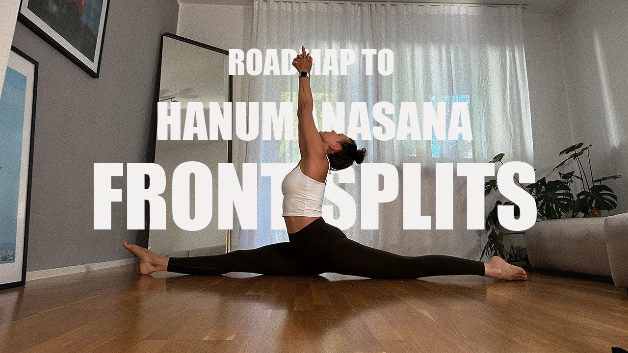 Follow Along Front Splits Hanumanasana 30 min Yoga Flow - YouTube