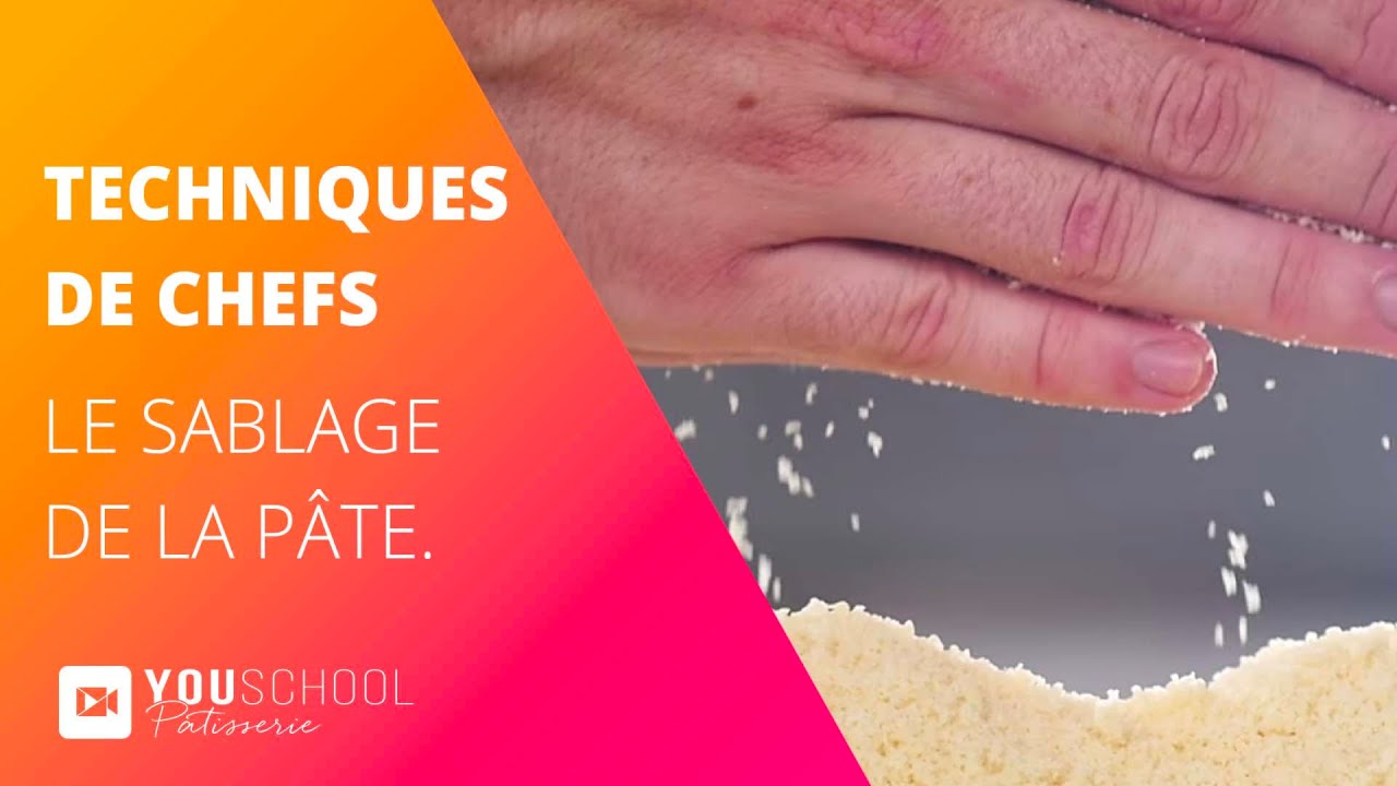 Le sablage de la pâte - YouTube
