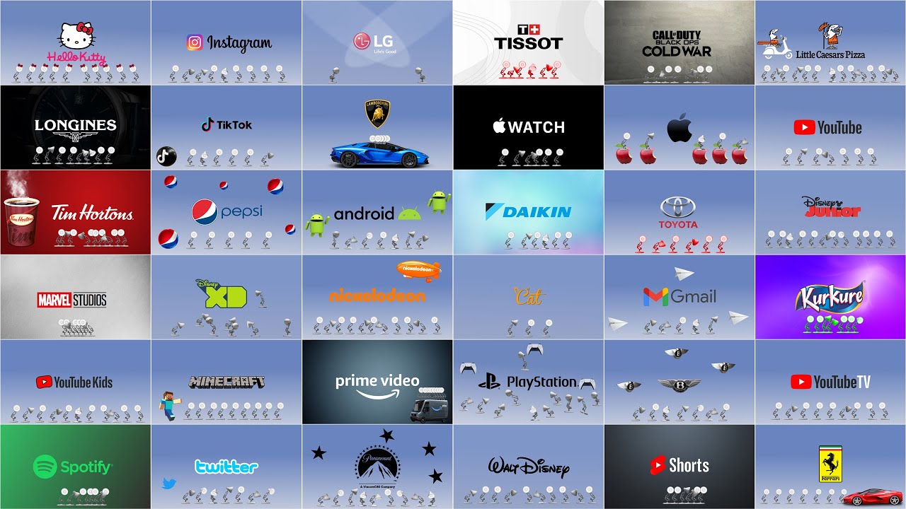 Much Luxo Lamps Spoof Effect Logo | Episode 6 - YouTube