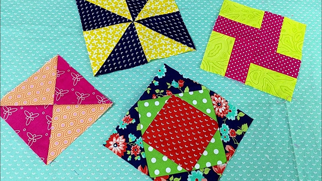 How to create beautiful PATCHWORK pieces super easy | Diy square ...
