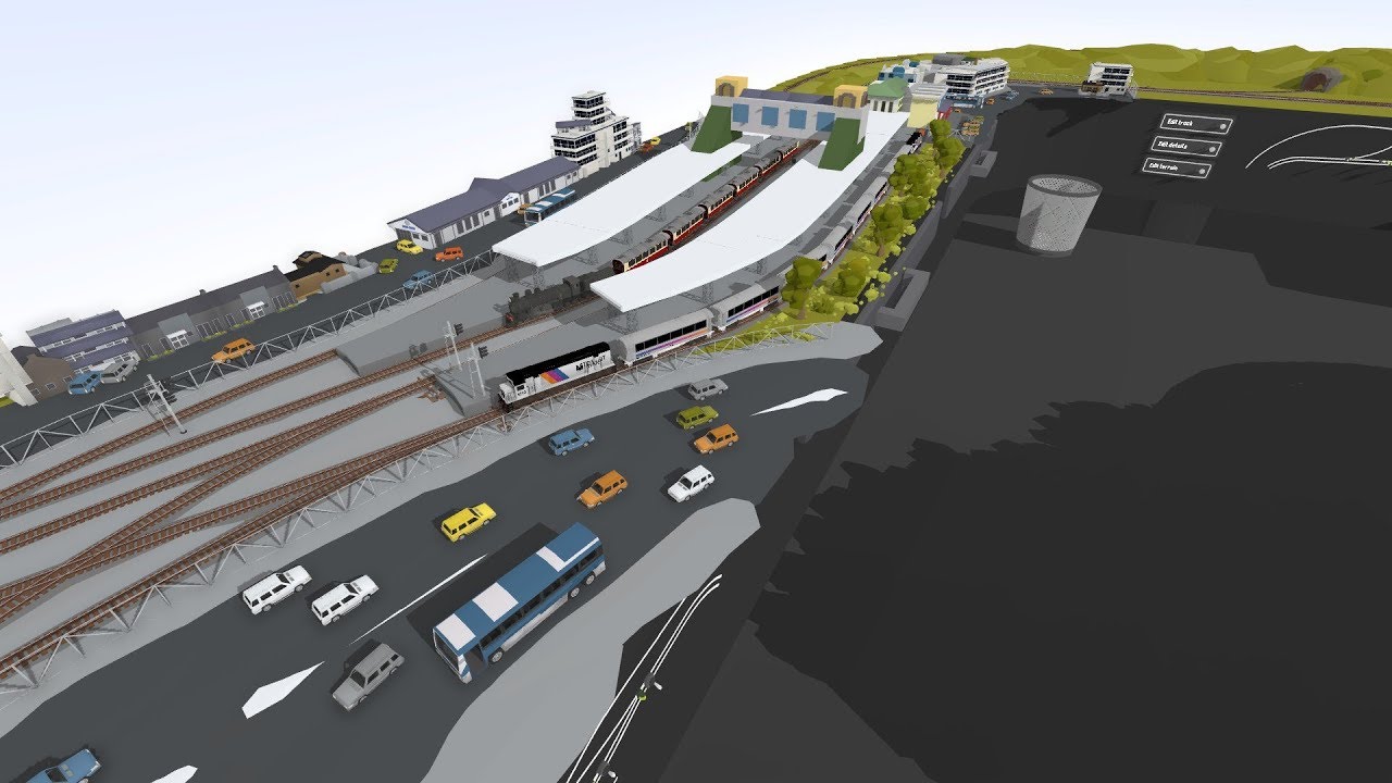 Rolling Line operating session: A Very British Route (work in progress ...