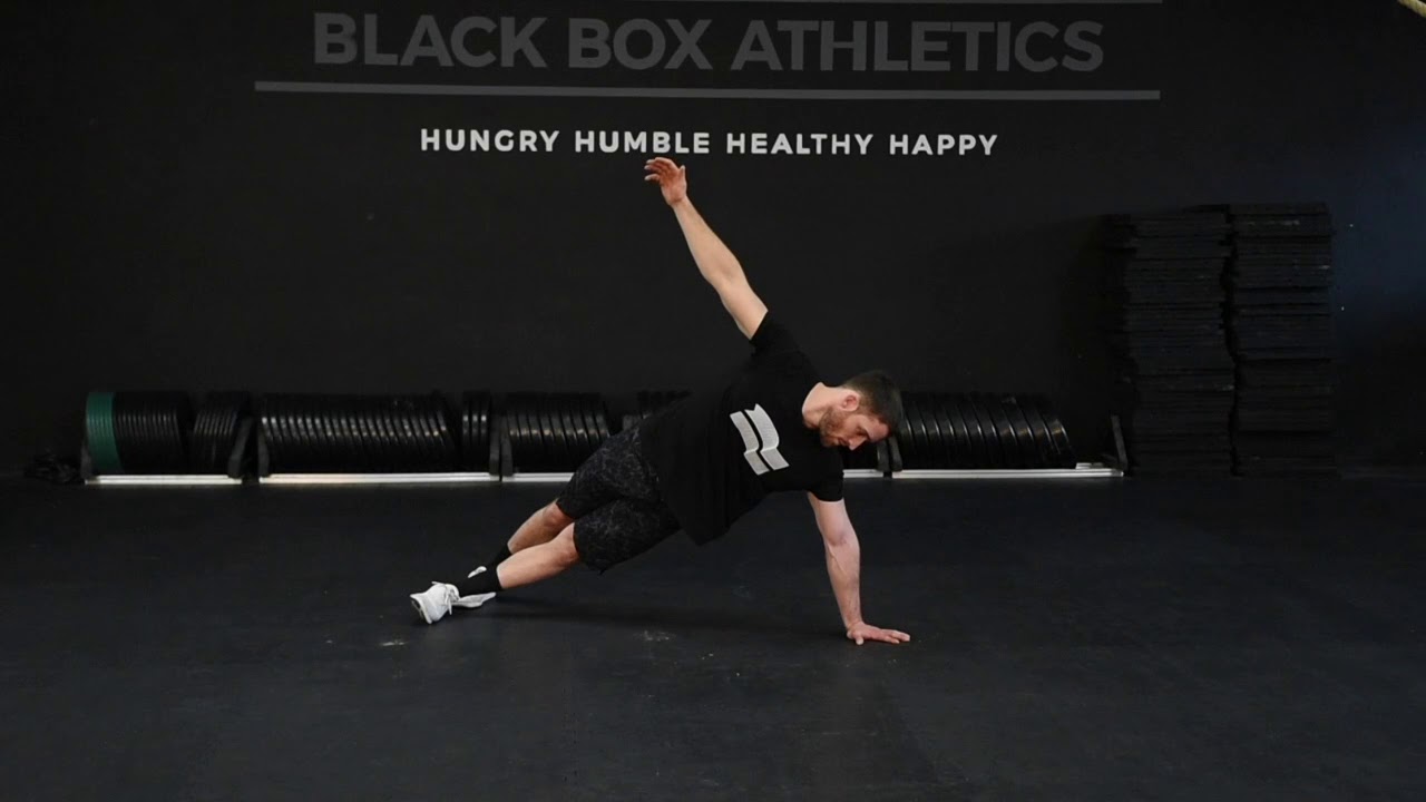 Side Plank with Head Turns - YouTube