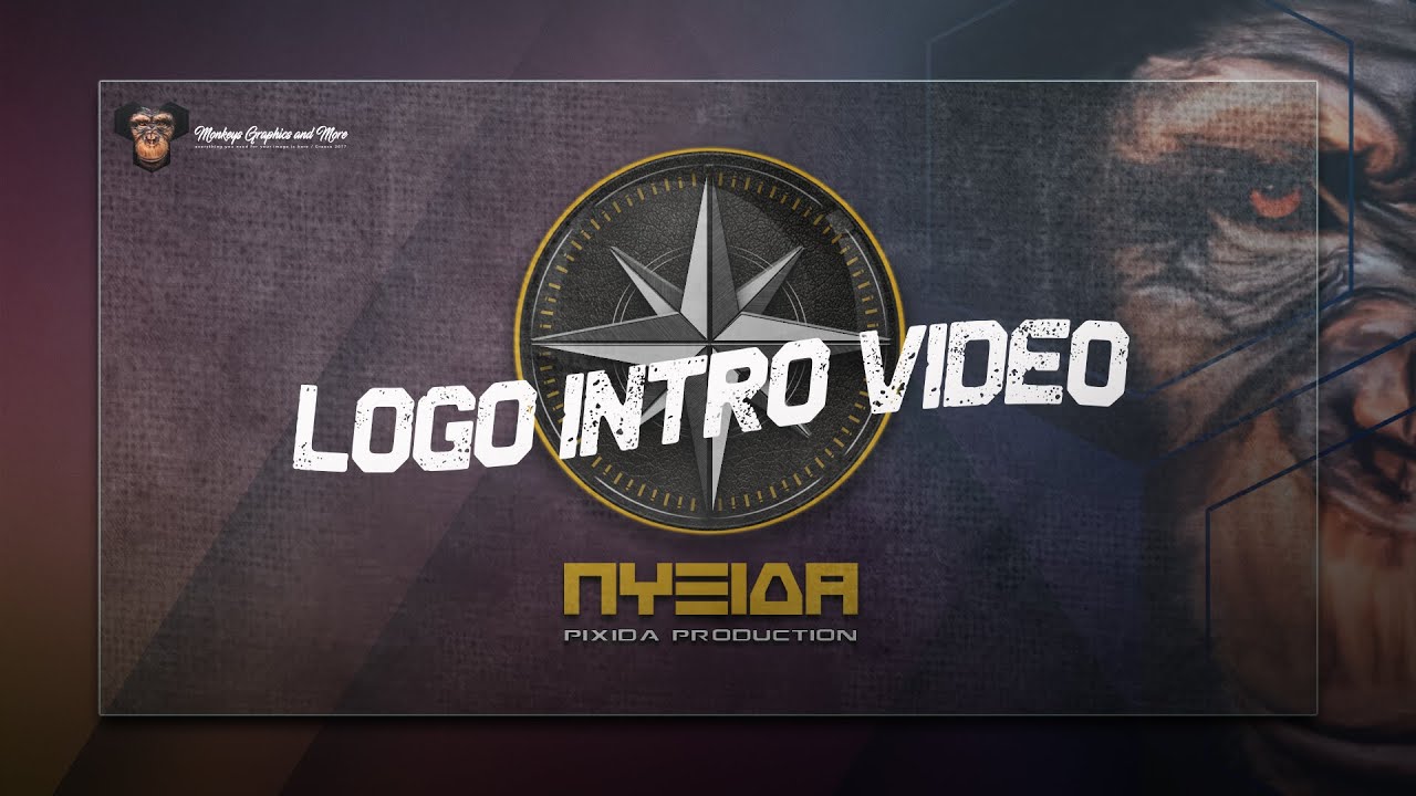 Logo intro Pixida Productions by Monkeys Graphics and More - YouTube