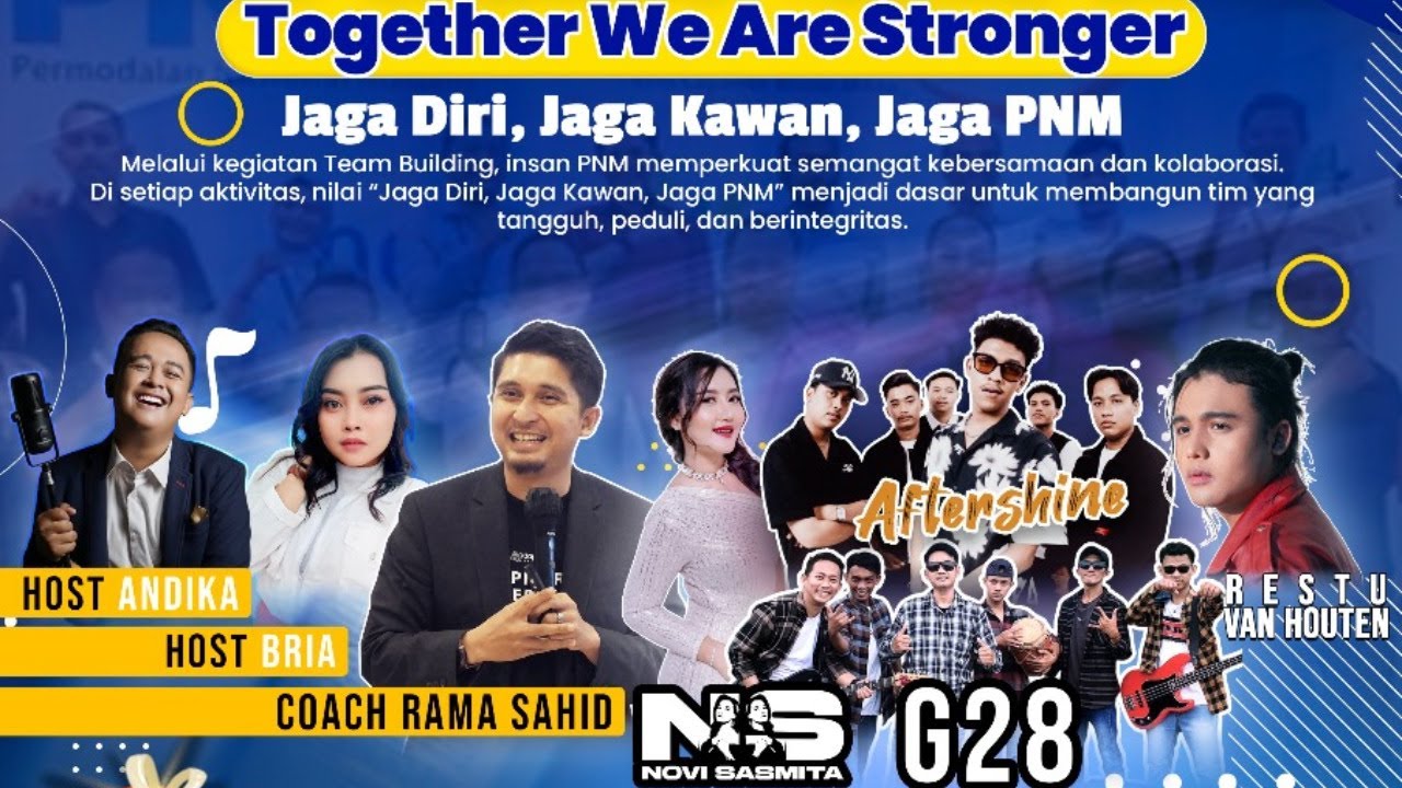 Team Building PNM Cabang Tegal . "Together We Are Stronger - Jaga Diri ...