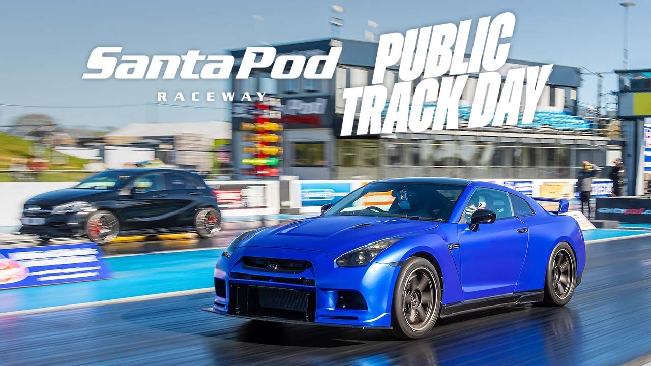 Santa Pod Raceway Public Track Days - A guide - YouTube