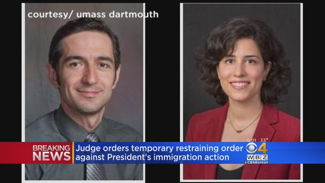 Federal Judge In Boston Blocks Trump Immigration Action - YouTube
