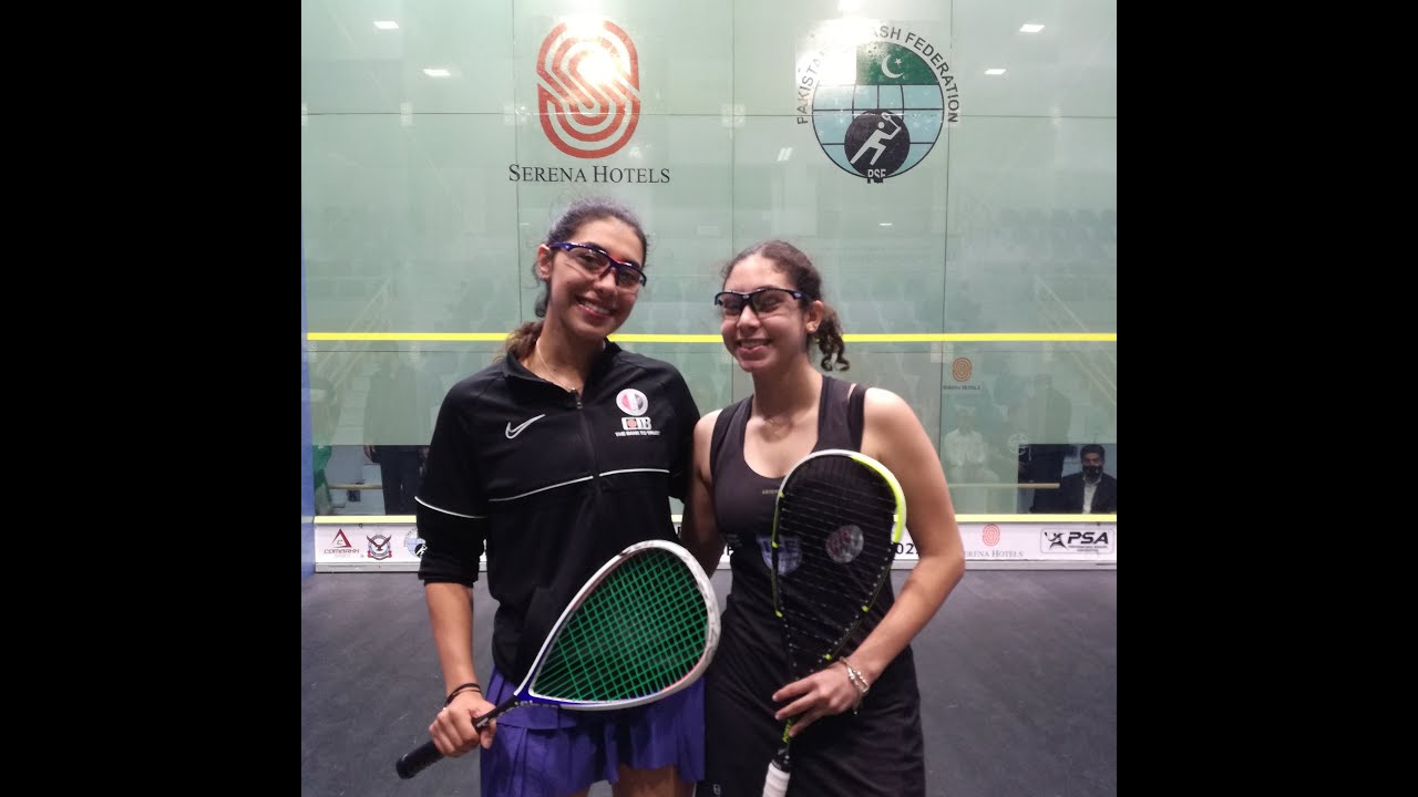 Women's Final Malak Khafagy (EGY) VS Farouz Aboelkheir (EGY) | CAS ...