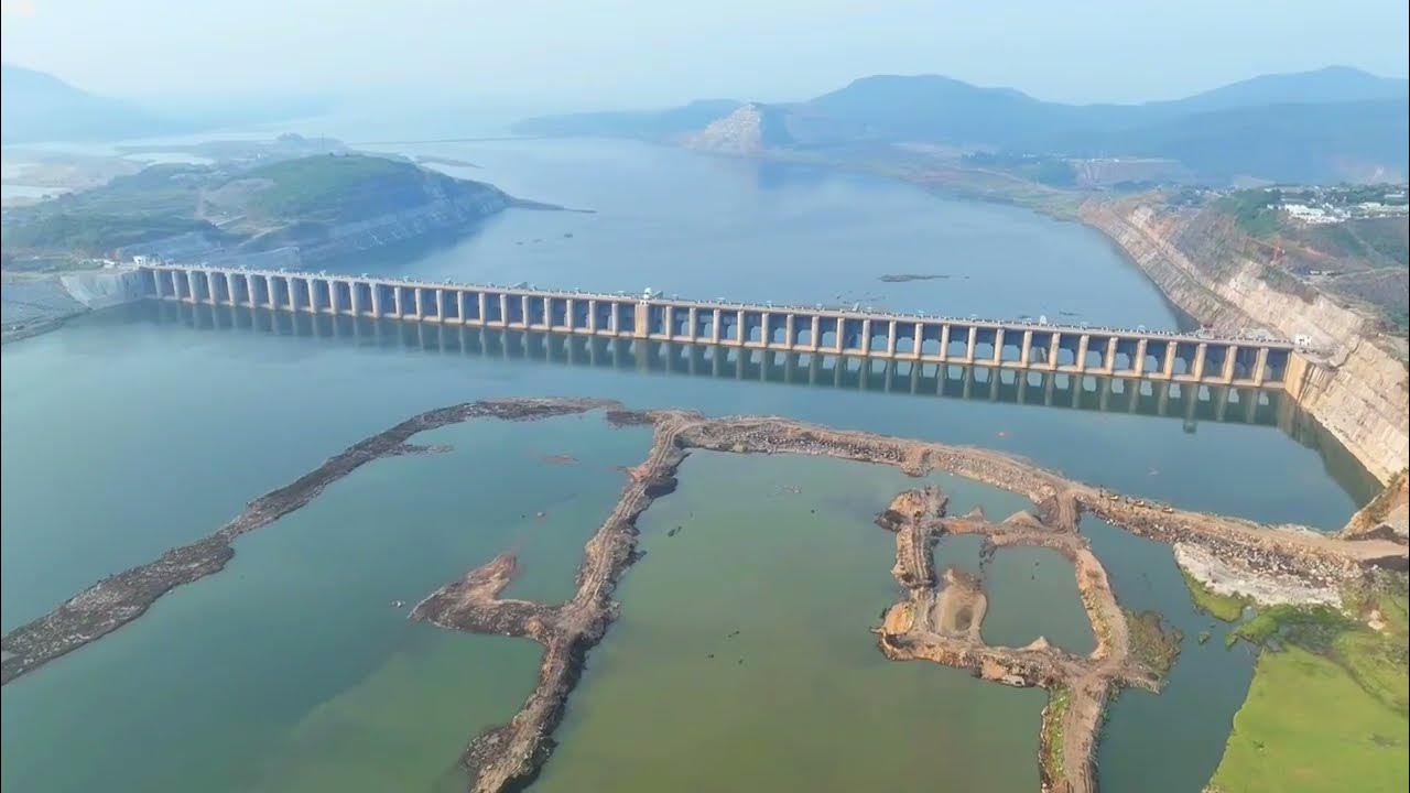 Polavaram Project Drone Visuals ,AP CM YS Jagan ,Polavaram Project - YouTube