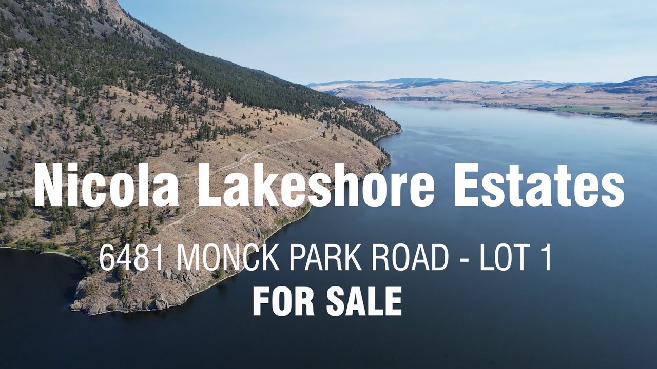 NICOLA LAKE - 6481 Monck Park Road - FOR SALE - YouTube