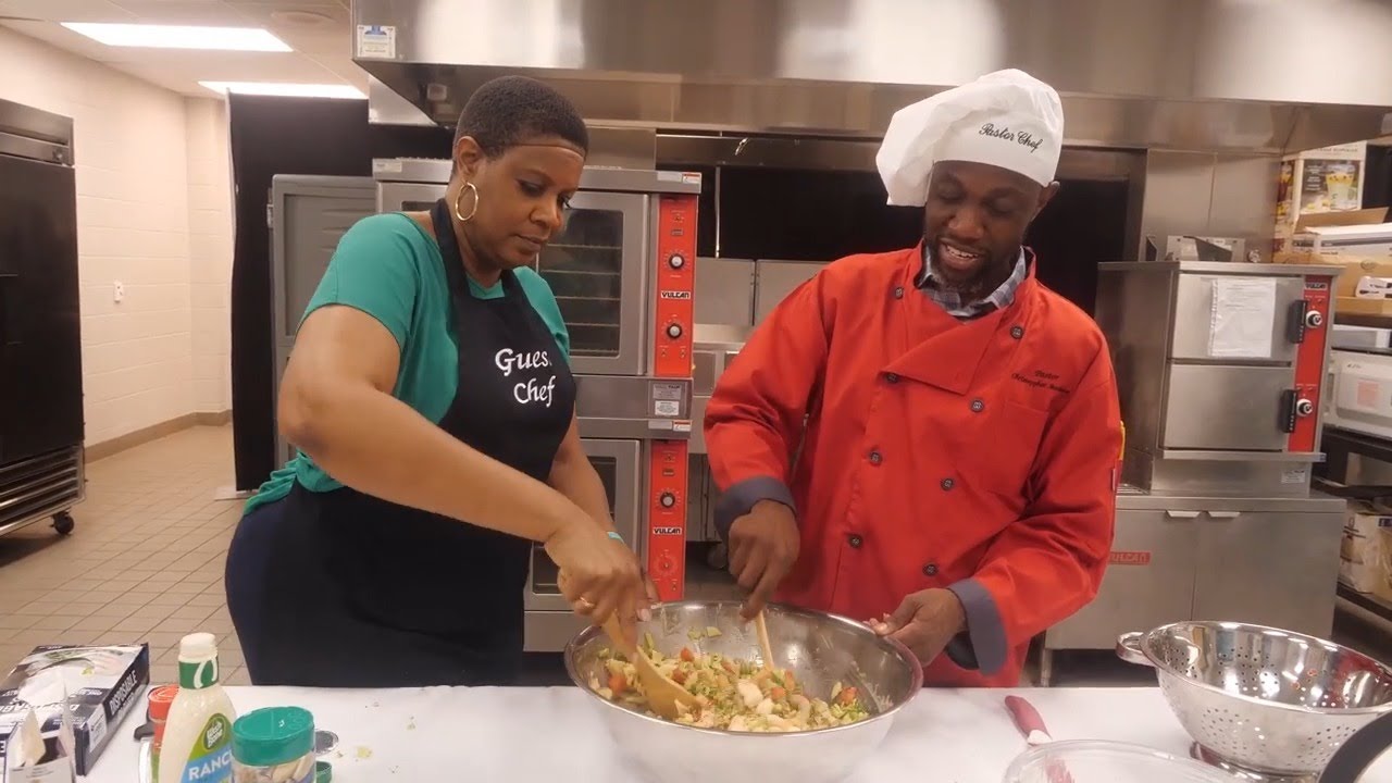 Learn How To Make The Best Shrimp Pasta Salad - Pastor Chef - YouTube