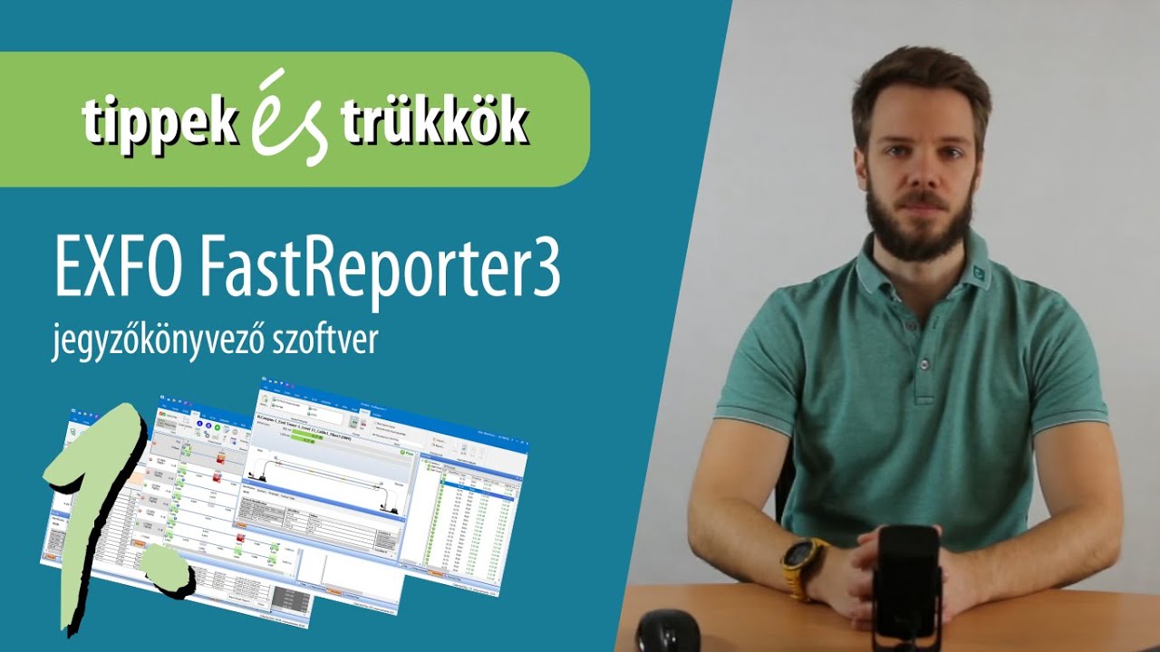 EXFO FastReporter 3 - Alapok - YouTube