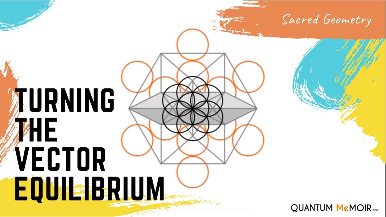 Spinning The Vector Equilibrium with The Fruit of Life Sacred Geometry ...