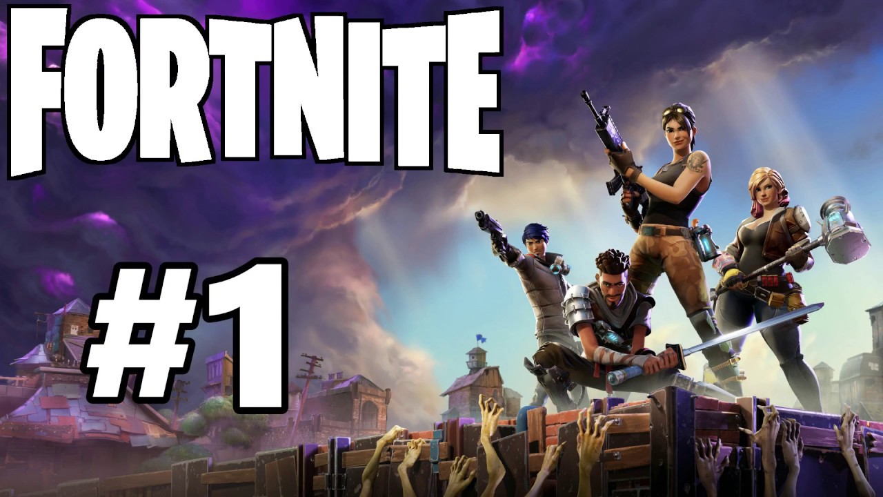 Fortnite Battle Royale - 1 - "First Time Playing" - YouTube