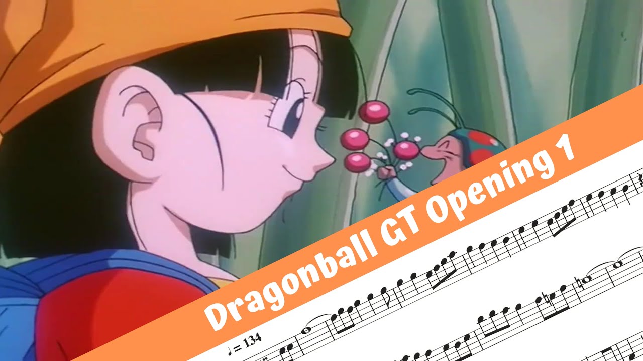 Dragon Ball GT Opening 1 (Flute) - YouTube