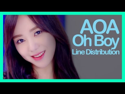 [Line Distribution] AOA - Oh Boy - YouTube